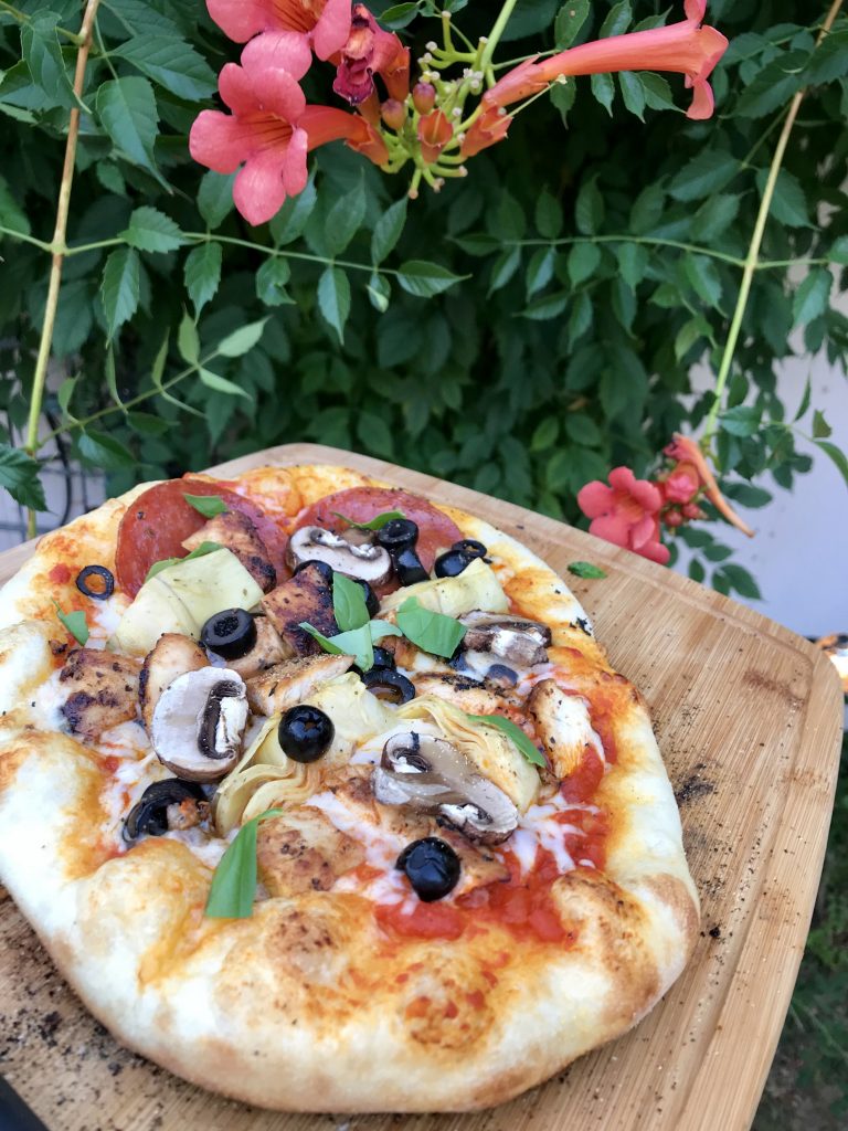 How to Grill Pizza - The Rose Table