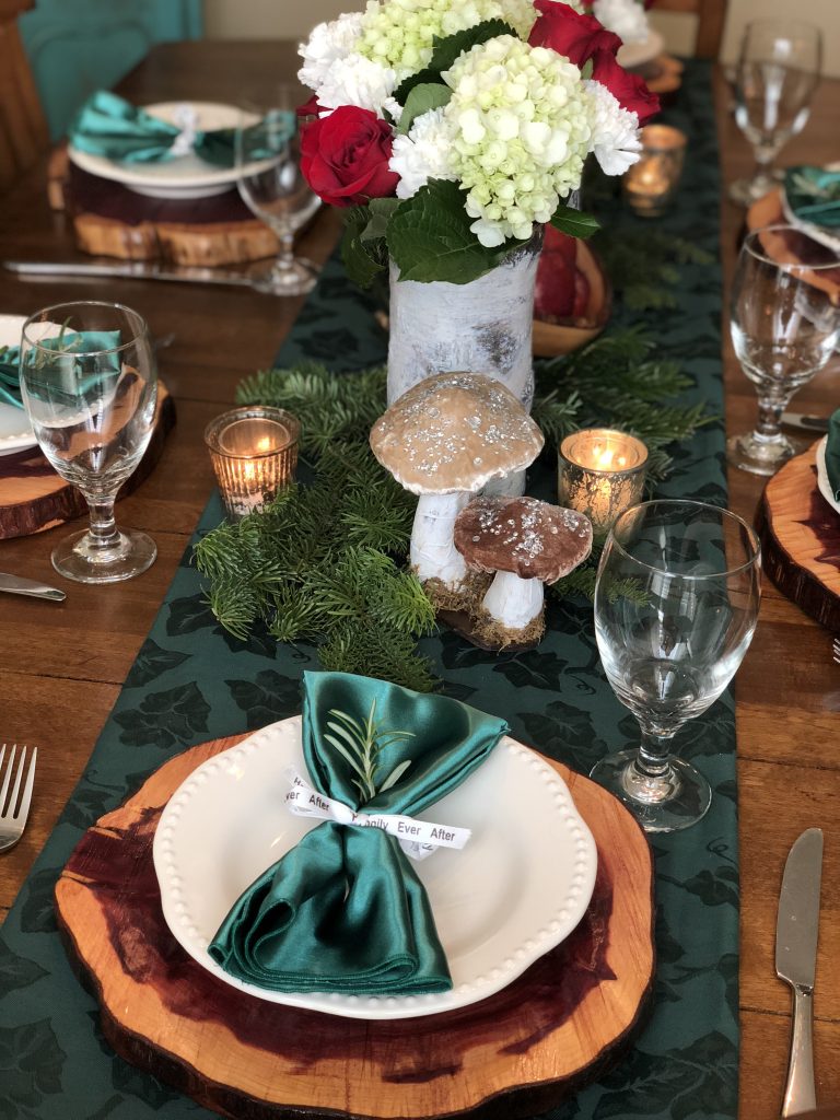 Disney Dinners: Snow White - The Rose Table