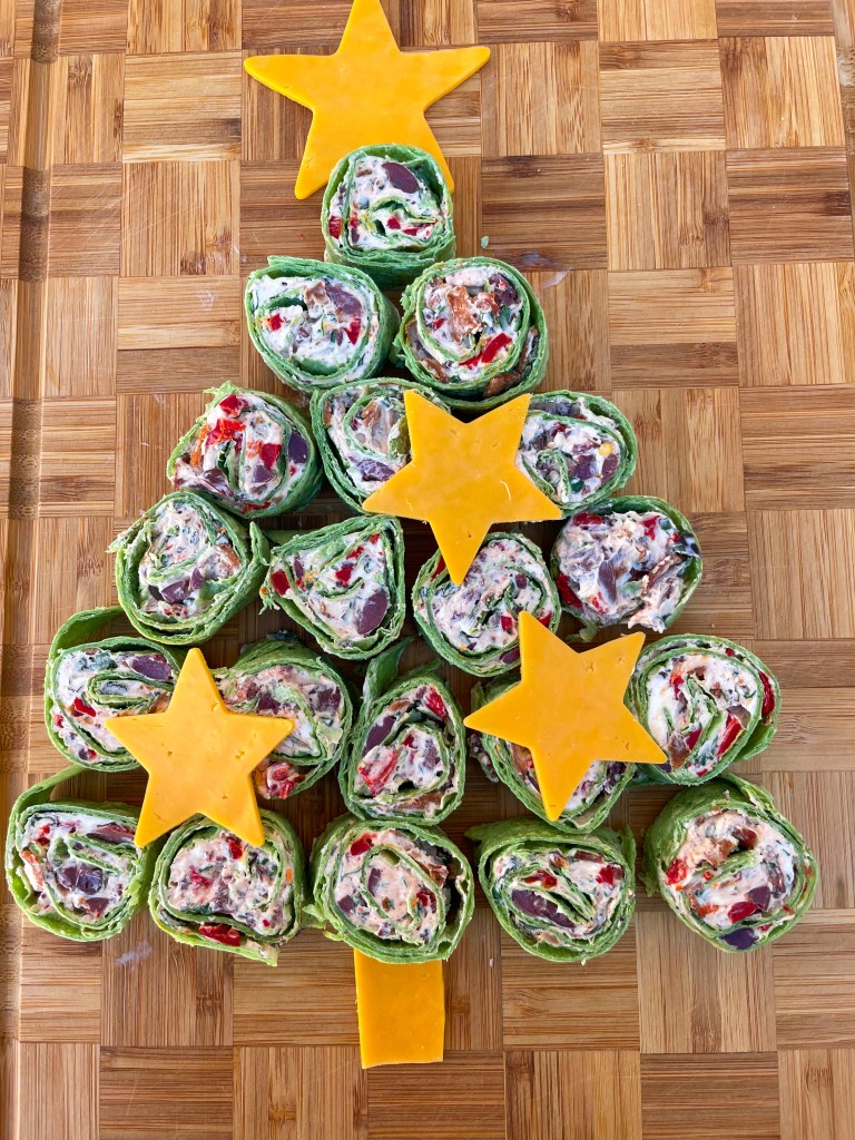 Tortilla Roll Up Christmas Tree - The Rose Table