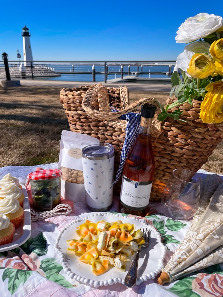 Lemon Lakeside Picnic - The Rose Table