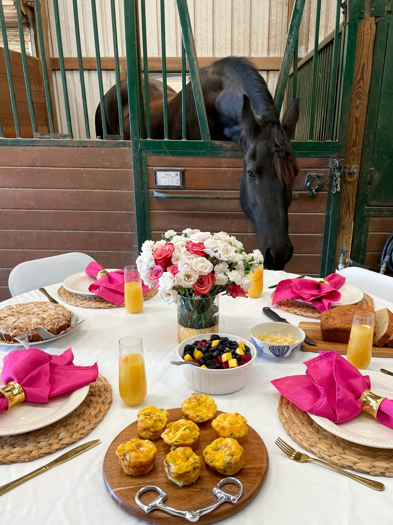 Brunch at the Barn - The Rose Table