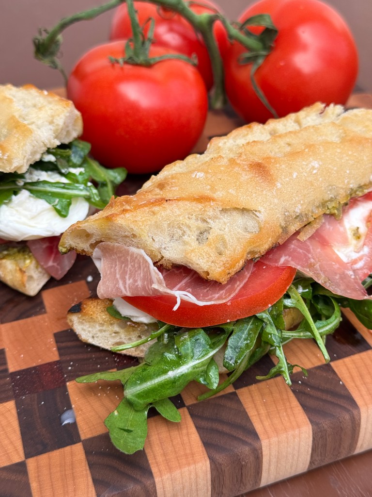 Epic Prosciutto Sandwich - The Rose Table
